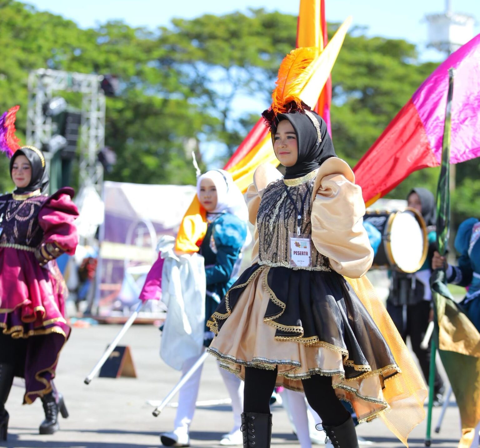 Bupati Bone Apresiasi Marching Band Iqra MTsN 1 Bone Berhasil Juara ...